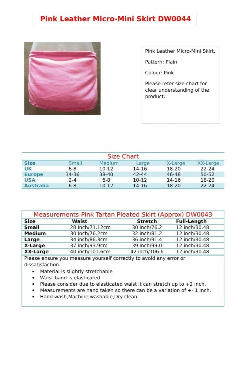 Pink Leather Mini Skirt – Divas World